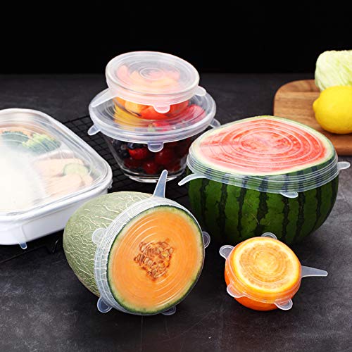 Reusable Silicon Stretch Food Lid, Storage Lid, Expandable, Durable