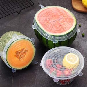 Reusable Silicon Stretch Food Lid, Storage Lid, Expandable, Durable