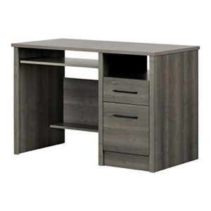 south shore gravity desk-gray maple