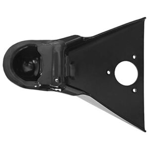 NovelBee 2-5/16" Ball Class IV A-Frame Trailer Coupler with Powder Coated Black,14000LBS Capacity