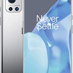 OnePlus 9 Pro 5G Dual LE2120 128GB 8GB RAM Factory Unlocked (GSM Only | No CDMA - not Compatible with Verizon/Sprint) China Version | Morning Mist (Silver)