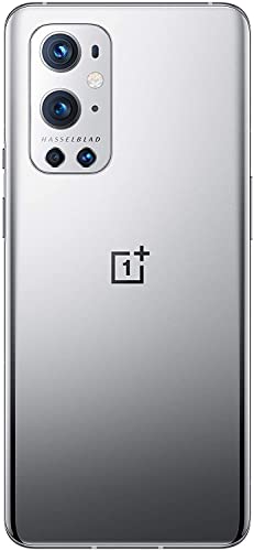 OnePlus 9 Pro 5G Dual LE2120 128GB 8GB RAM Factory Unlocked (GSM Only | No CDMA - not Compatible with Verizon/Sprint) China Version | Morning Mist (Silver)