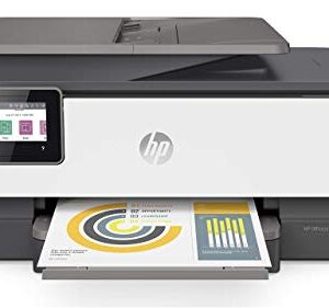 HP OfficeJet Pro 8025 All-in-One Wireless Printer with Smart Tasks for Home Office Productivity, 1KR57A (Renewed)