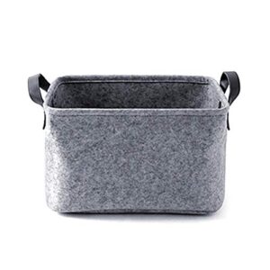 colorido detachable folding felt sundries basket dirty clothes storage for living room bedroom light grey s