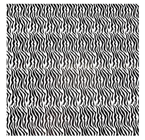 Zebra Black & White Striped Tissue Paper 20" x 30" Pack of 20 Sheets