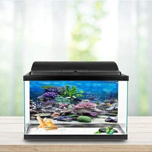 Aquarium Fish Tank Poster Underwater Marine Coral Background Poster Thicken PVC Adhesive Fish Tank Backdrop Static Cling(6130cm)