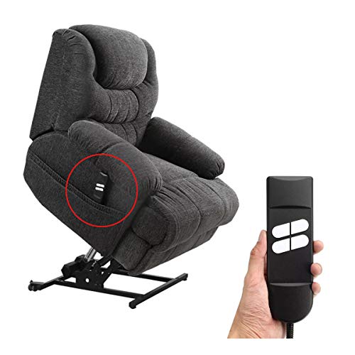 Sybboda Up and Down 4 Button 5pin Roll Line 180° Electric Sofa Remote Hand Control for Lift Chair or Power Recliner