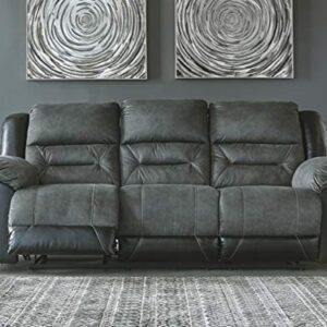 Signature Design by Ashley Contemporary Reclining Sofas, Gray