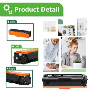 Aztech Compatible Toner Cartridge Replacement for HP 201X CF400X 201A CF400A High Yield for HP Color Pro MFP M277dw M252dw M277n M277c6 M252n M277n Printer Toner Cartridges Ink Black, 2-Pack