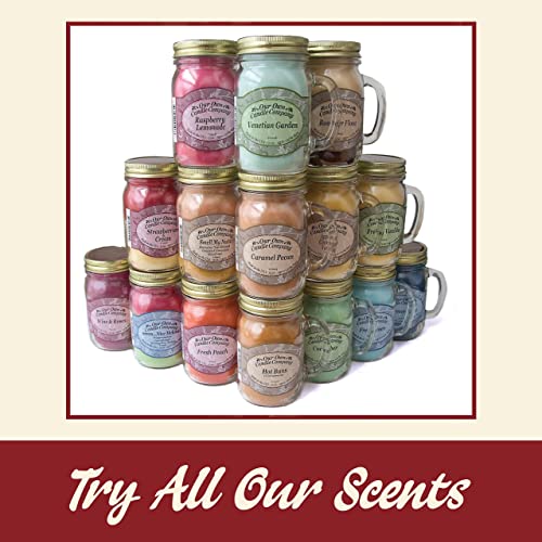 Our Own Candle Company Cozy by The Fire Scented 13 Ounce Mason Jar Candle