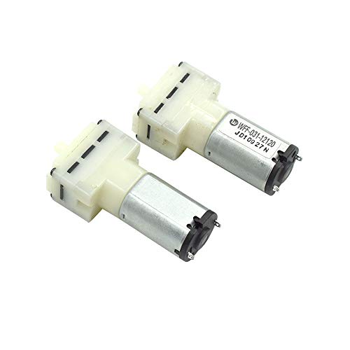 Hxchen 2Pcs DC 3V 12A Mini Air Water Pump Motor for Aquarium Tank Oxygen Circulate