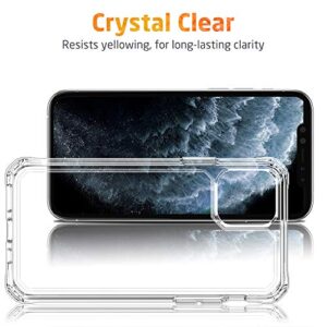 ESR Air Armor Designed for iPhone 11 Pro Case, [Shock-Absorbing] [Scratch-Resistant] [Military Grade Protection] Hard PC + Flexible TPU Frame, for The iPhone 5.8”(2019), Clear