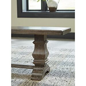 Signature Design by Ashley Wyndahl Dining Bench, Rustic Brown