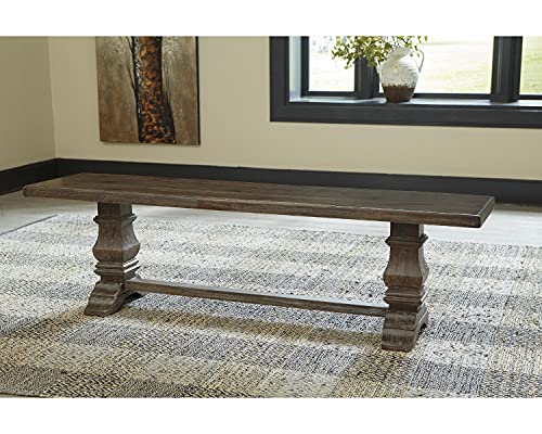 Signature Design by Ashley Wyndahl Dining Bench, Rustic Brown