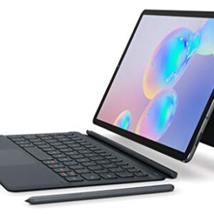 SAMSUNG Tab S6 10.5" (T860) Bookcover Keyboard Gray-EF-DT860UJEGUJ