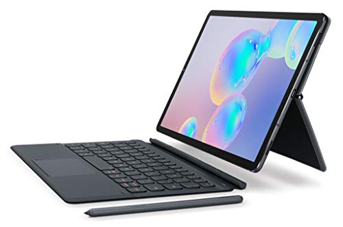 SAMSUNG Tab S6 10.5" (T860) Bookcover Keyboard Gray-EF-DT860UJEGUJ