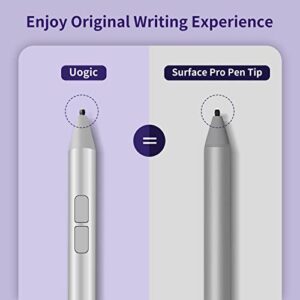 Uogic Pen Tips Replacement Kit (3 Packs, Original HB Type) for Microsoft Surface Pro 2017 Pen(Surface Pro 5), Surface Pro 4 Pen (Tips)