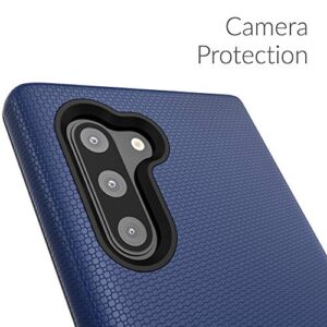 Crave Note 10 Case, Dual Guard Protection Series Case for Samsung Galaxy Note 10 - Navy