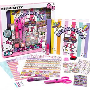 hello kitty all-in-one diy , design your own scrapbook with over 250 scrapbooking essentials, great hello kitty toys for weekend activity, photo & keepsake album for kids ages 5, 6, 7, 8, 9