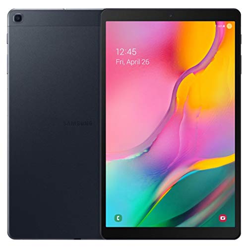 2019 Samsung Galaxy Tab A 10.1-inch Touchscreen (1920x1200) Wi-Fi Tablet Bundle, Exynos 7904A Processor, 3GB RAM, 128GB Memory, BMali-G71 MP2 Graphics, Bluetooth, Tigology Case, Android 9.0 Pie OS