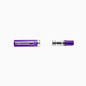 TWSBI ECO Transparent Purple Fountain Pen B nib