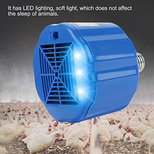 YWBL-WH Pet Heat Lamp 100-300W Cultivation Livestock Heating Lamp for Pet Chicken Coop Heat Lighting Tool