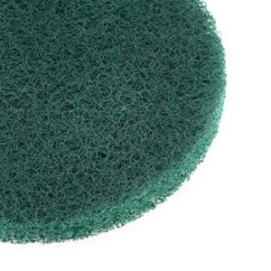 uxcell 5 Inch 240 Grit Drill Power Brush Tile Scrubber Scouring Pads Cleaning Tool 5pcs