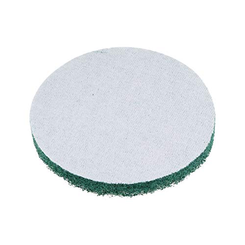 uxcell 5 Inch 240 Grit Drill Power Brush Tile Scrubber Scouring Pads Cleaning Tool 5pcs