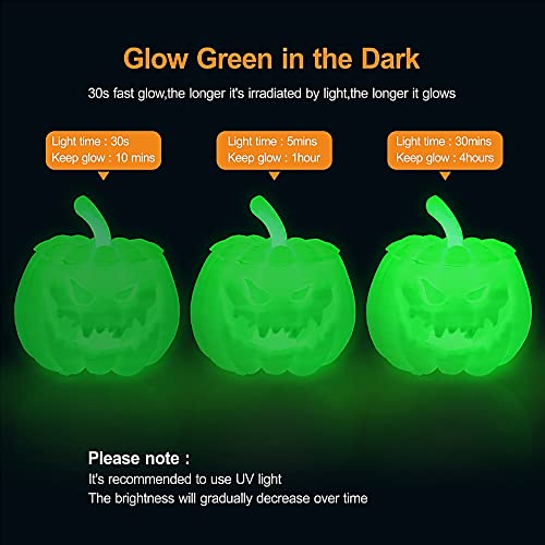 HELLO3D Glow in The Dark Green PLA Filament 1.75mm, Luminous by Sunlight/UV Light, Dimensional Accuracy +/- 0.05 mm, 1KG,/2.2LB Spool, High Pure No Bubble Print Smooth 3D Printing Filament