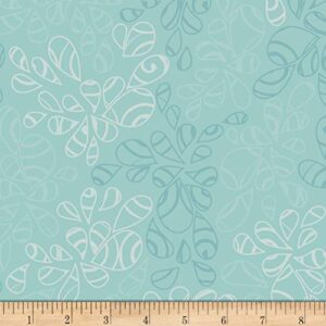 art gallery fabrics art gallery nature elements fabric, light blue