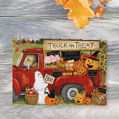 Current Truck or Treat Halloween Greeting Cards Set - Set of 8 Large 5 x 7-Inch Cards, Themed Holiday Card Variety Value Pack © Susan Winget, Envelopes Included