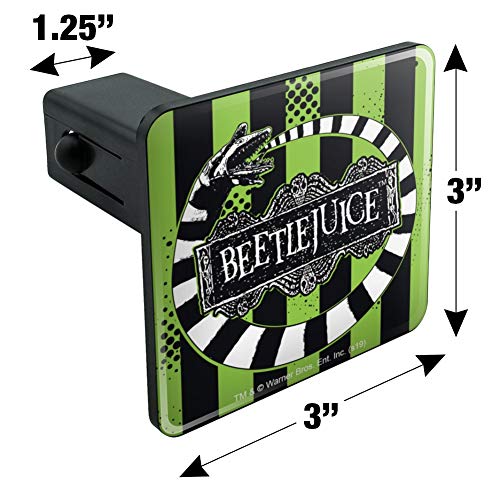 Beetlejuice Beetle Worm Tow Trailer Hitch Cover Plug Insert