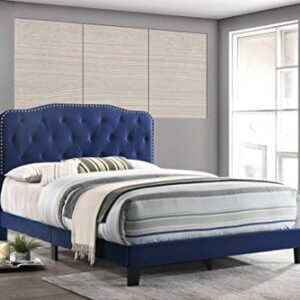 Best Quality Furniture Panel, Queen, Navy Blue