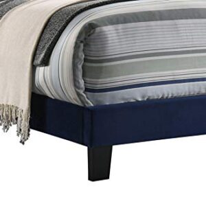 Best Quality Furniture Panel, Queen, Navy Blue