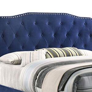 Best Quality Furniture Panel, Queen, Navy Blue