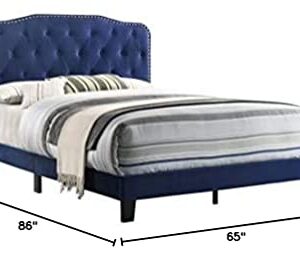 Best Quality Furniture Panel, Queen, Navy Blue