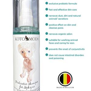 Kotomoda Probiotic Shampoo for Sphynx Cats (4.22)