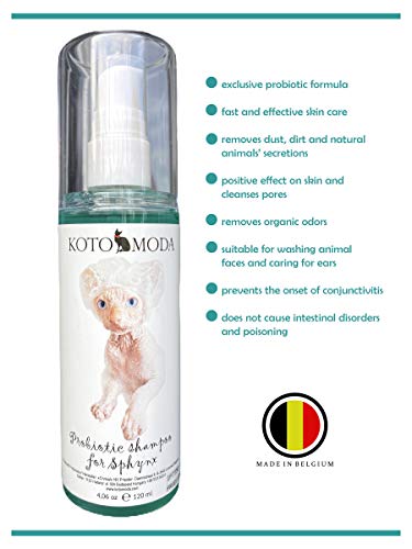 Kotomoda Probiotic Shampoo for Sphynx Cats (4.22)