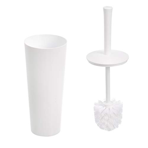 AmazonCommercial Toilet Brush and Holder Set - 4-pack