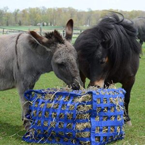 Derby Originals Natural Grazer Patented Four Sided Slow Feed Horse Hay Bale Bag with Exclusive Super Tough Bottom, Hunter Green (71-7133-HGR)