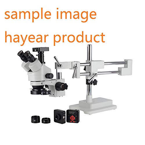 HAYEAR 41MP TV HDMI High Definition Video Microscope USB C-Mount Industrial Camera for Soldering Repair Lab Inspection 100-240V Power Plug