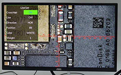 HAYEAR 41MP TV HDMI High Definition Video Microscope USB C-Mount Industrial Camera for Soldering Repair Lab Inspection 100-240V Power Plug