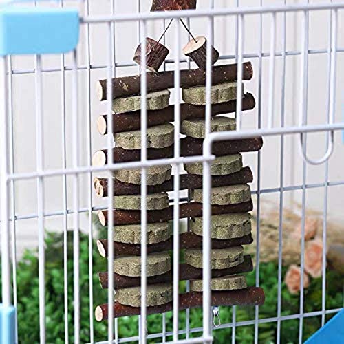 kathson Chinchilla Treats,Bunny Chew Toys for Rabbits Teeth Grinding Fruitwood Guinea Pigs Treats, Sticks for Rodent Pets Rats Hamsters Dwarf Rabbits Squirrels and Gerbils