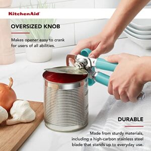 KitchenAid Classic Multifunction Can Opener / Bottle Opener, 8.34-Inch, Aqua Sky