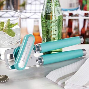 KitchenAid Classic Multifunction Can Opener / Bottle Opener, 8.34-Inch, Aqua Sky