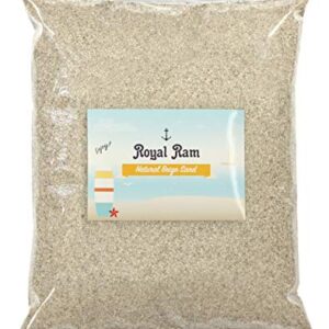 (5 Pounds) Natural Decorative Real Sand - Beige - for use in Crafts, Decor, Vase Filler, Aquariums and More!