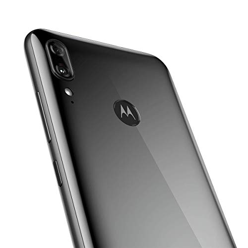 Motorola Moto E6 Plus XT2025-1 6.1" 32GB Dual SIM GSM Unlocked Smartphone, MediaTek Helio P22, 2GB RAM, Dual (13MP+2MP) Rear + 8MP Front Camera, Android 9.0 Pie, Polished Graphite