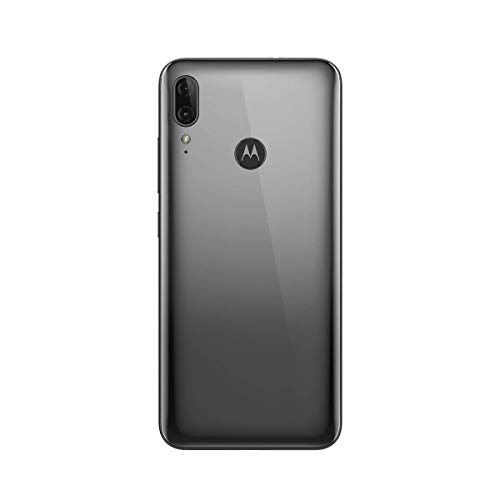 Motorola Moto E6 Plus XT2025-1 6.1" 32GB Dual SIM GSM Unlocked Smartphone, MediaTek Helio P22, 2GB RAM, Dual (13MP+2MP) Rear + 8MP Front Camera, Android 9.0 Pie, Polished Graphite