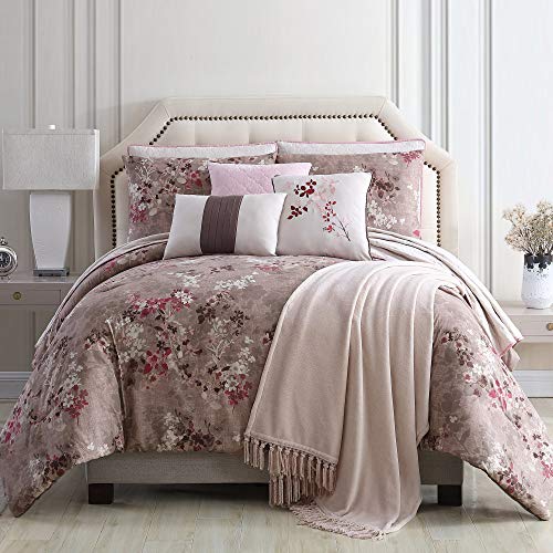 Modern Threads Grammercy 10-Piece Comforter and Quilted Coverleted Coverlet Set Queen