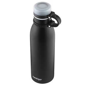 Contigo Matterhorn Stainless Steel Water Bottle, 20 oz - Matte Black (3-Pack)